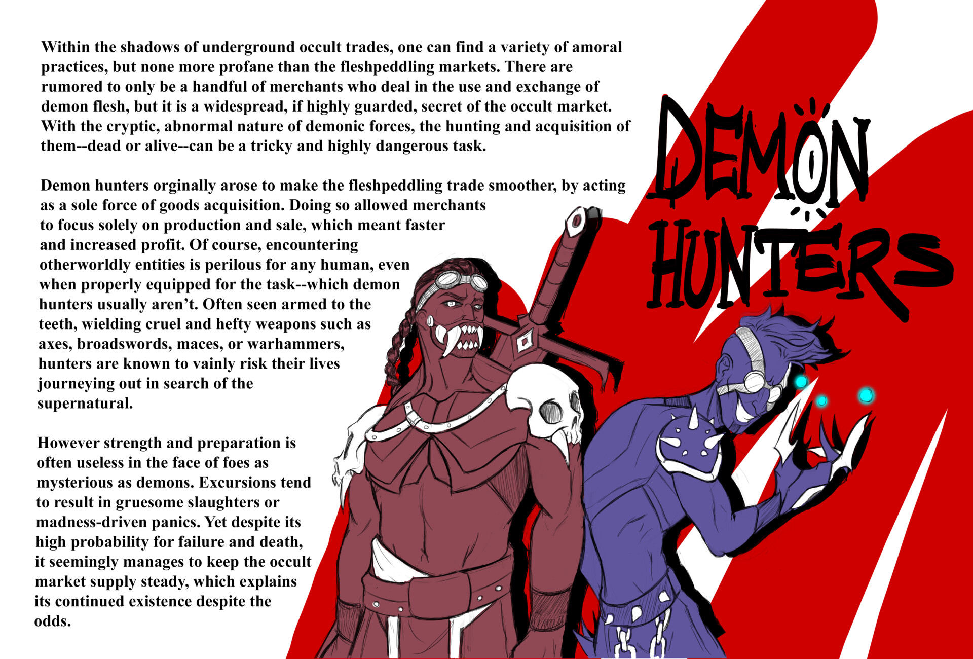 ArtStation - IDOL: Demon Hunters