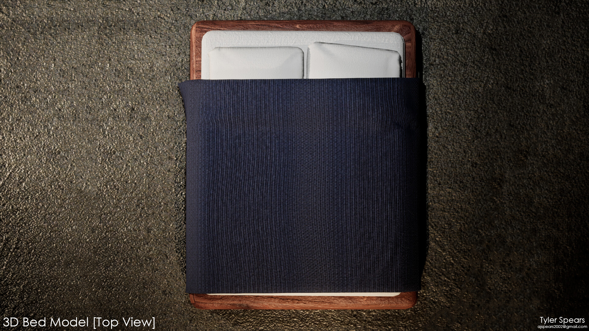 Tyler Spears - 3D Bed Model - Tyler Spears