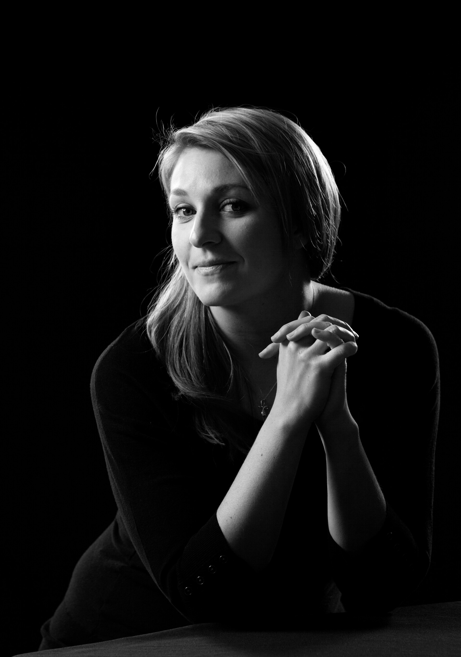 Anna Johnston - Study- B/W Karsh