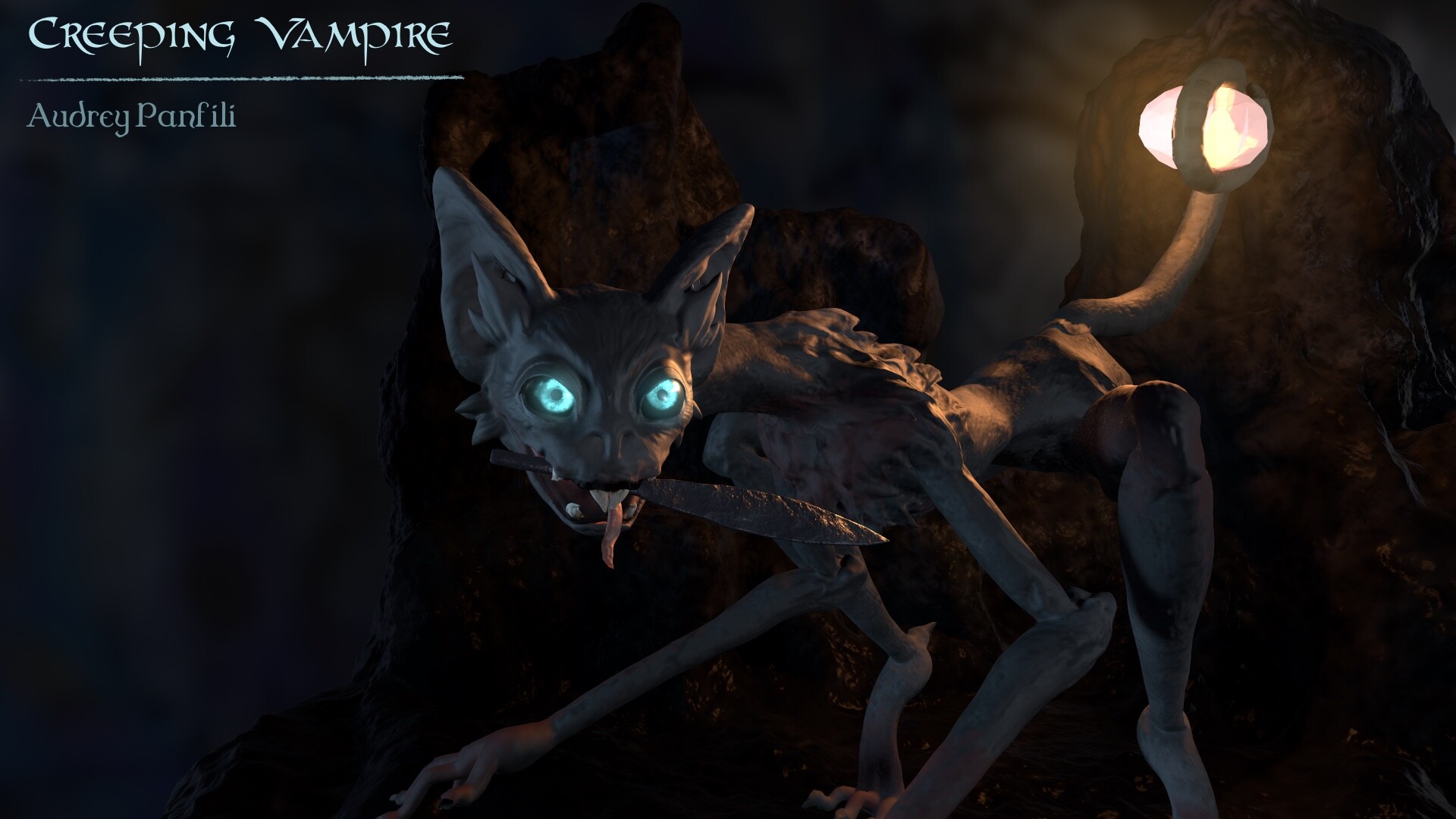 ArtStation - Creeping Vampire