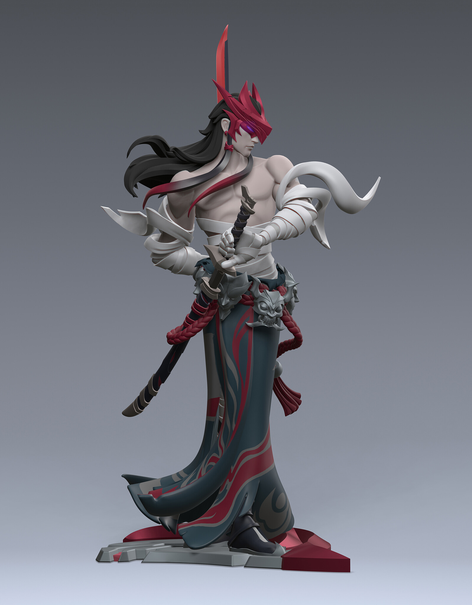 Amy Sharpe - Yone Unlocked Statue