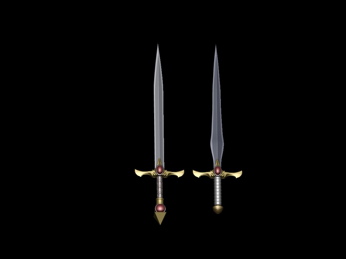 ArtStation - Espadas do paladino