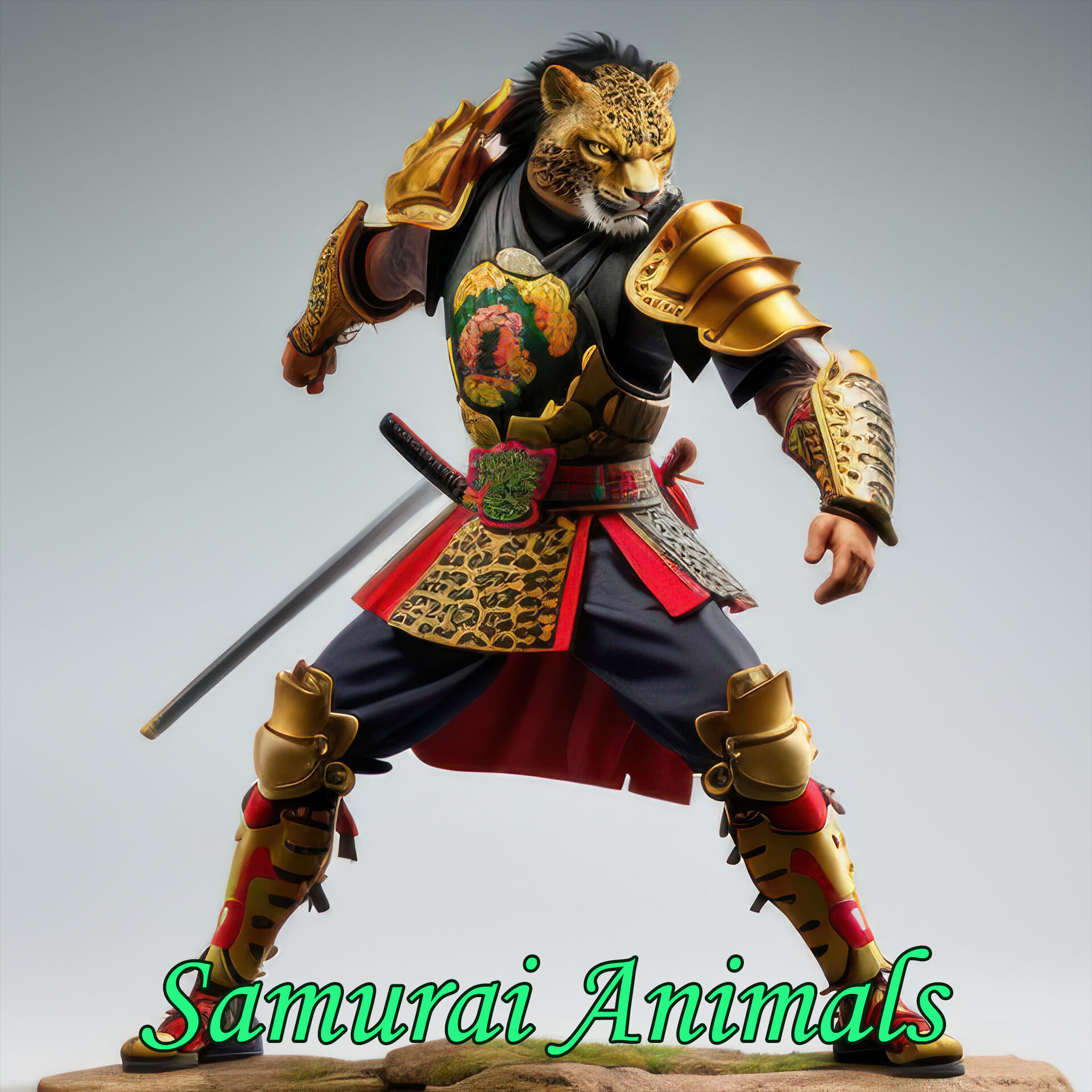 ArtStation - +200 Samurai Animals Reference Pack _ 4k _ V16