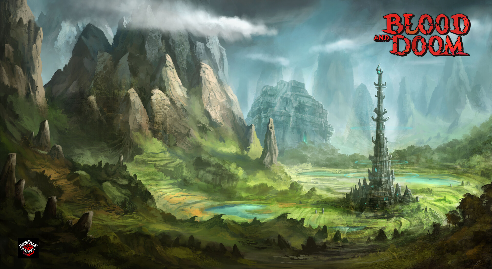 ArtStation - landscapes for blood and doom! pt3