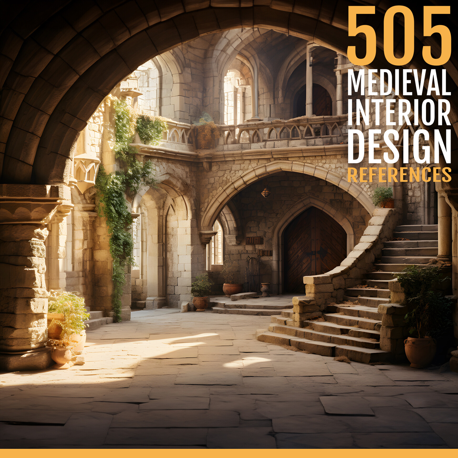 ArtStation - 505 Medieval Interior Design References