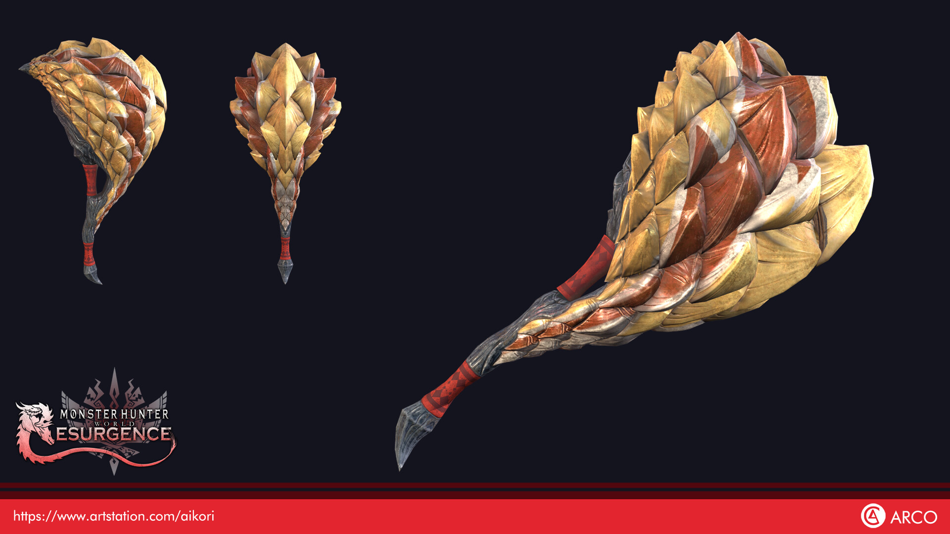 ARCO - Monster Hunter - Resurgence Fan Art Project: Seregios Weapons