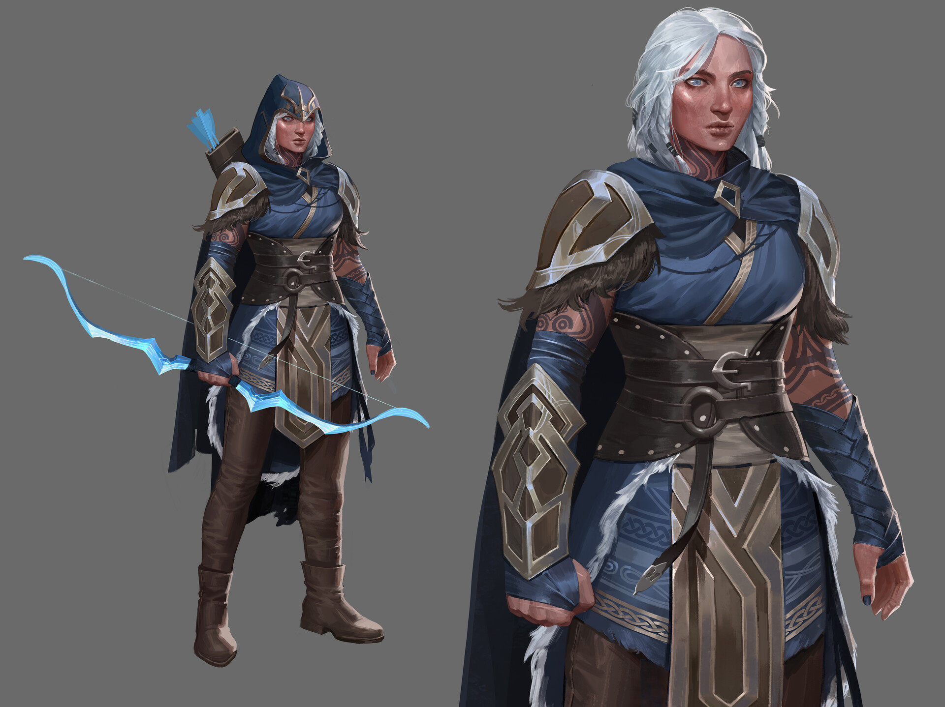 ArtStation - Ashe Concept Art (Fan-made)