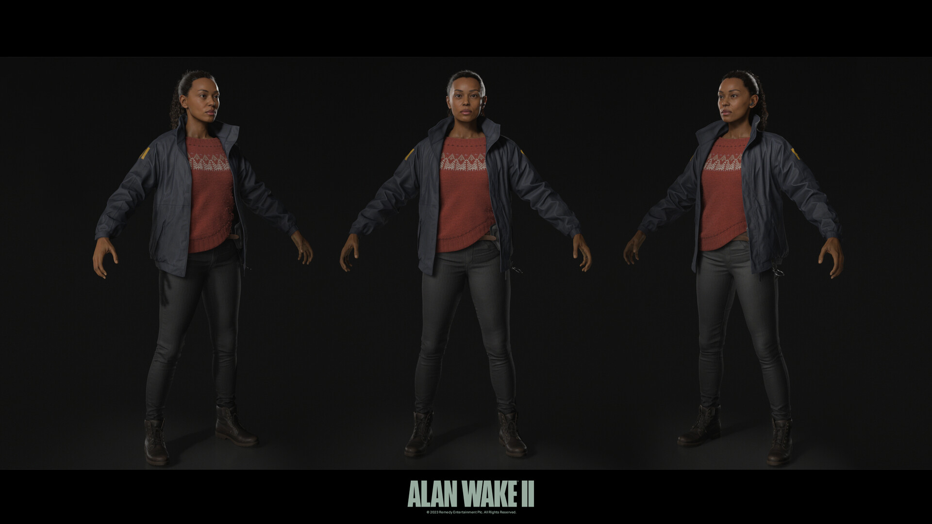 Maiju Härkönen - Alan Wake II - Saga Anderson's FBI jacket