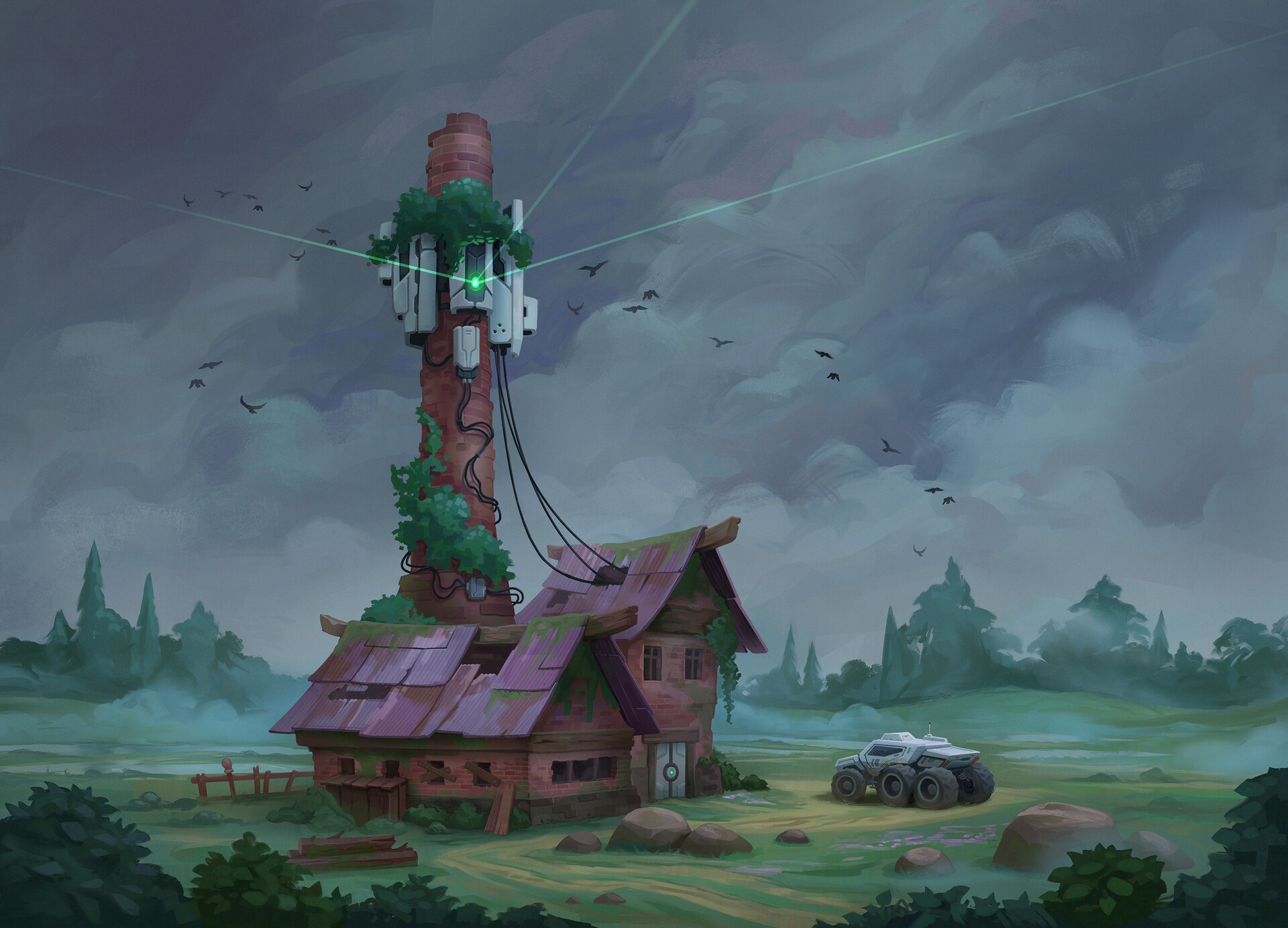 ArtStation - Base station