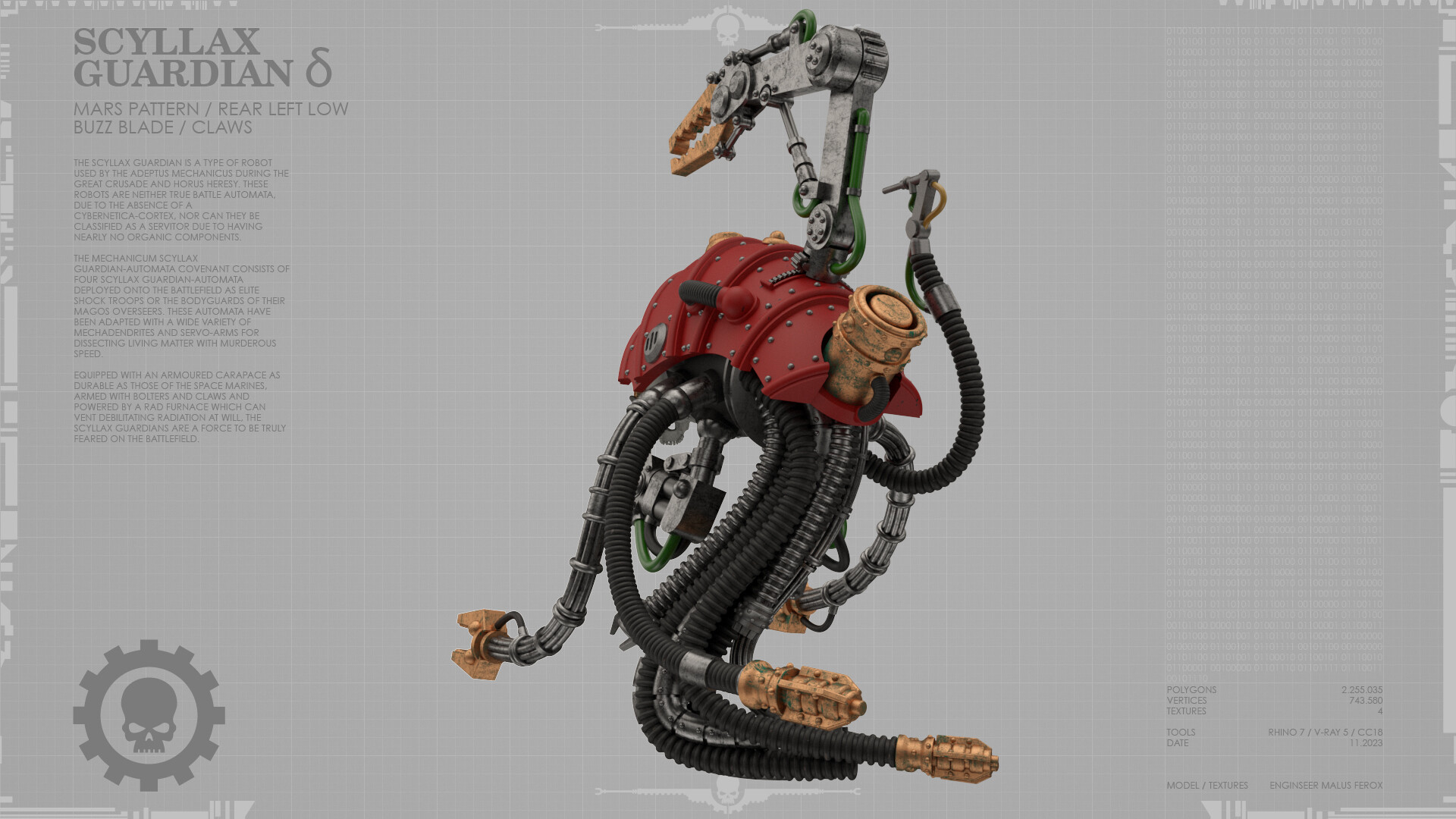 Malus Ferox - Scyllax Guardian-automata