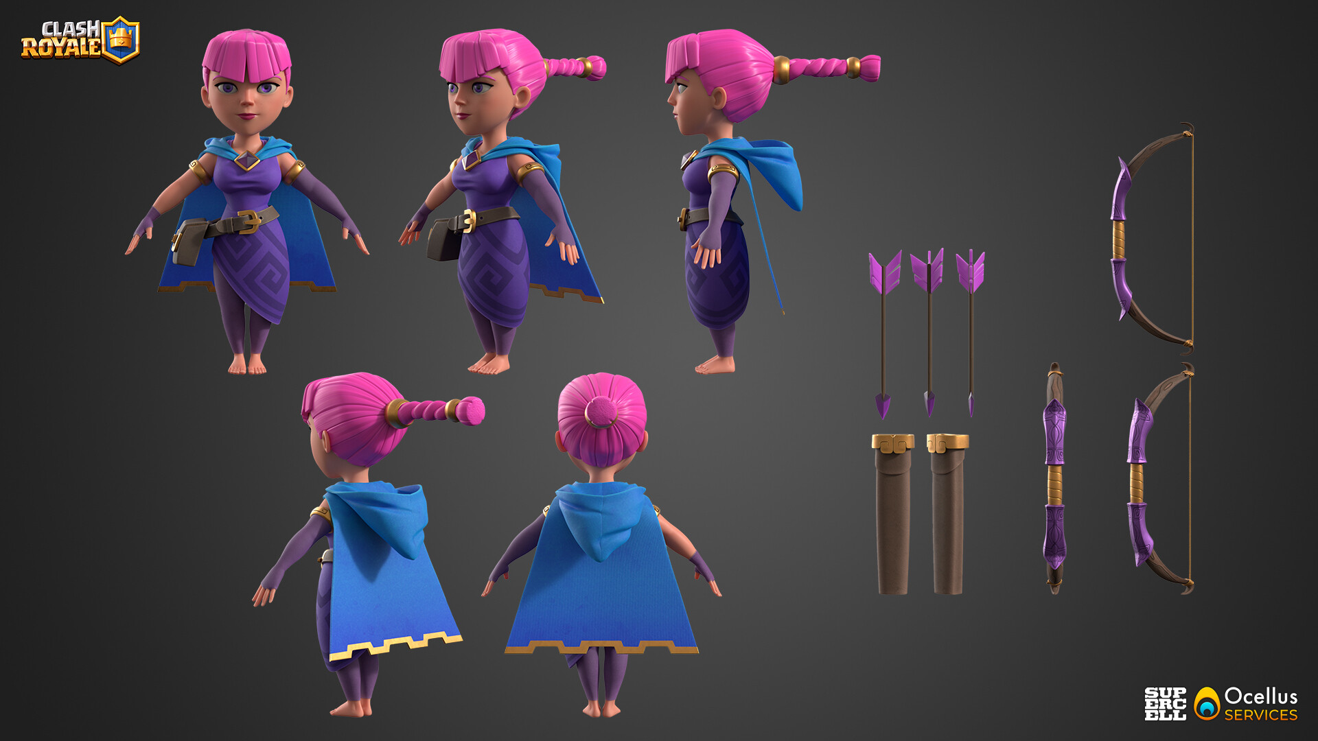 Ocellus - SERVICES - Clash Royale - Archer Evolution