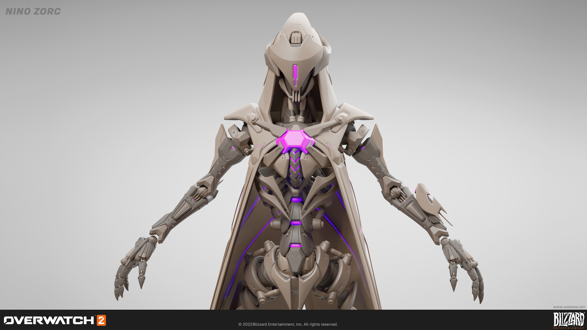 Nino Zorc (Nion) - Overwatch 2 - A-7000 Wargod Ana - Mythic Skin