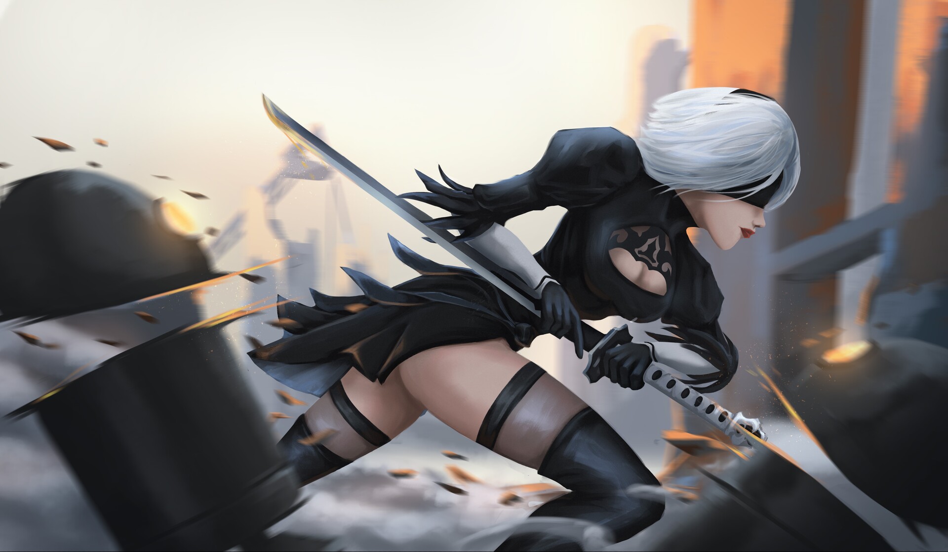 ArtStation - 2B NieR Automata