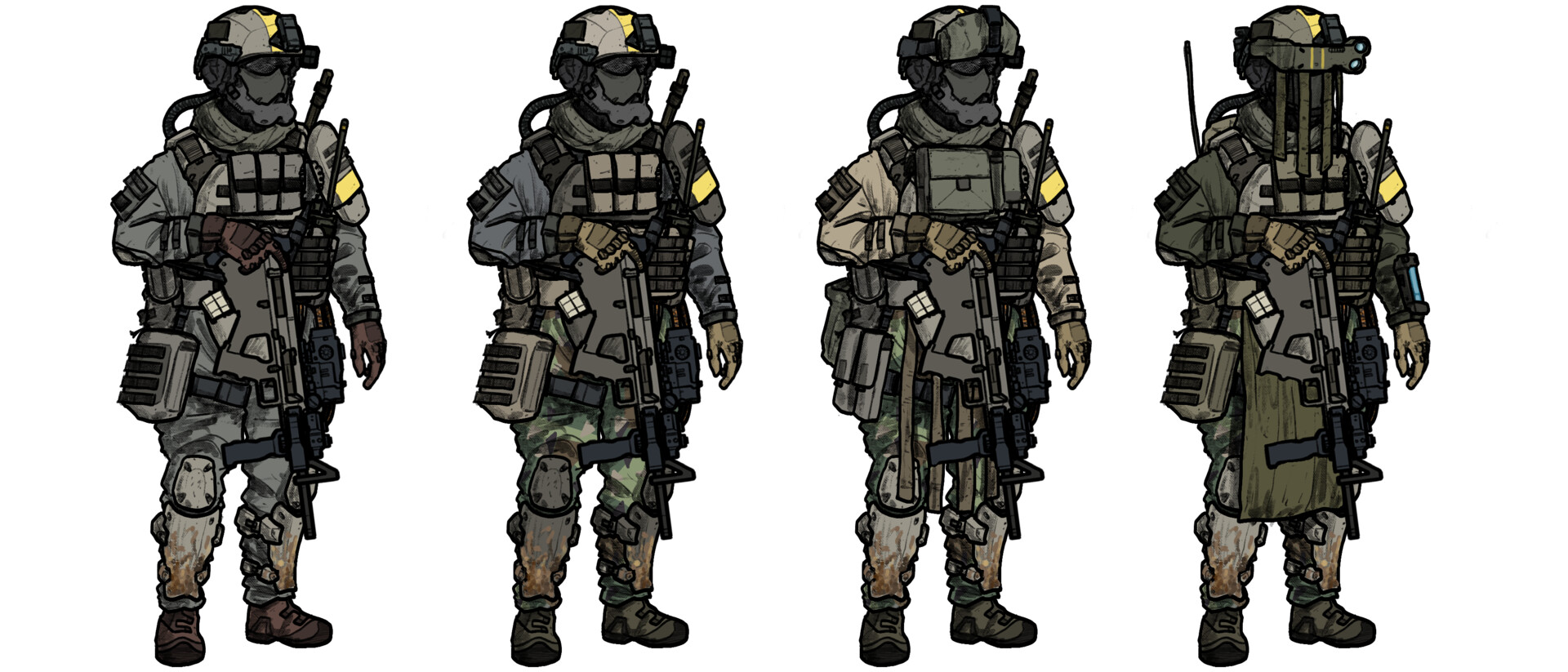 ArtStation - End 2023 art dump