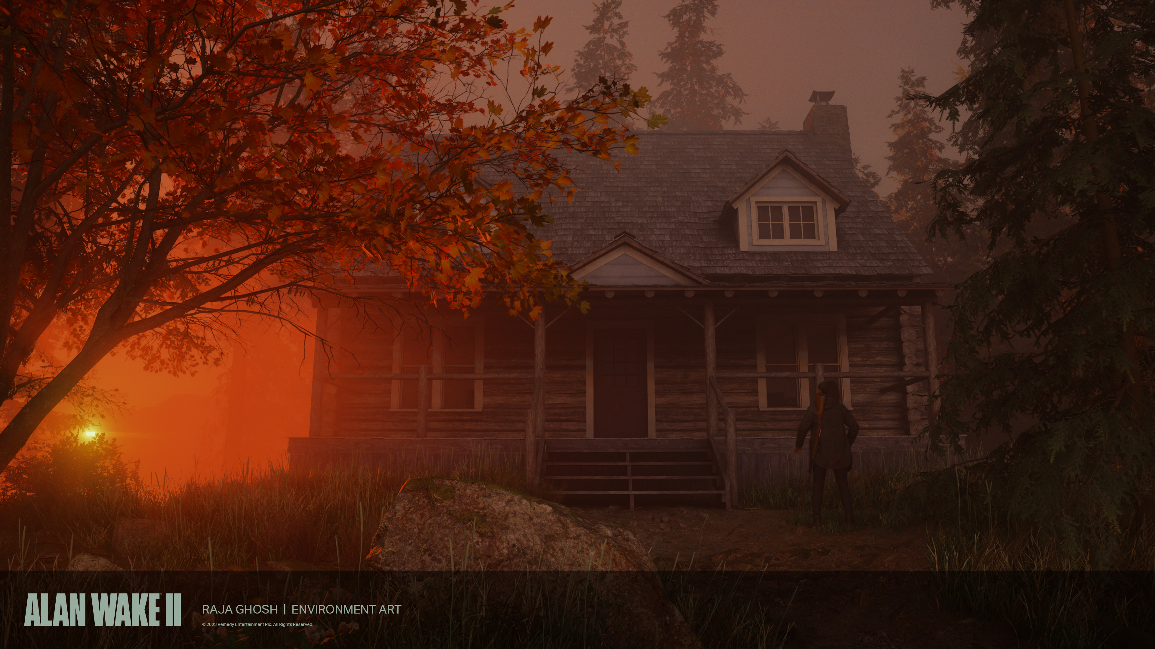 Raja Ghosh - ALAN WAKE II - Ranger Cabin
