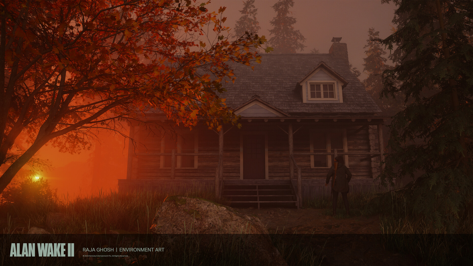Raja Ghosh - ALAN WAKE II - Ranger Cabin