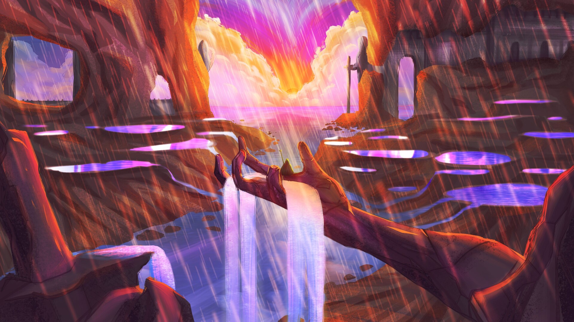 ArtStation - WEEPING STONES