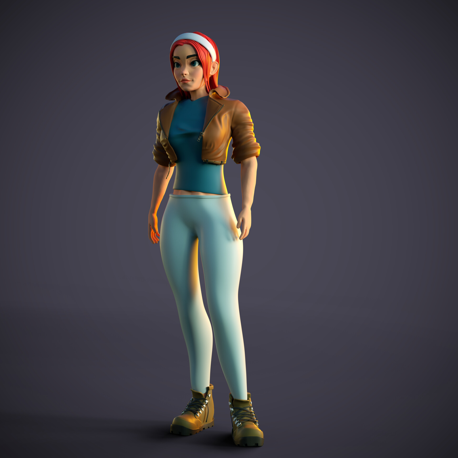 ArtStation - 3d Stylized Girl