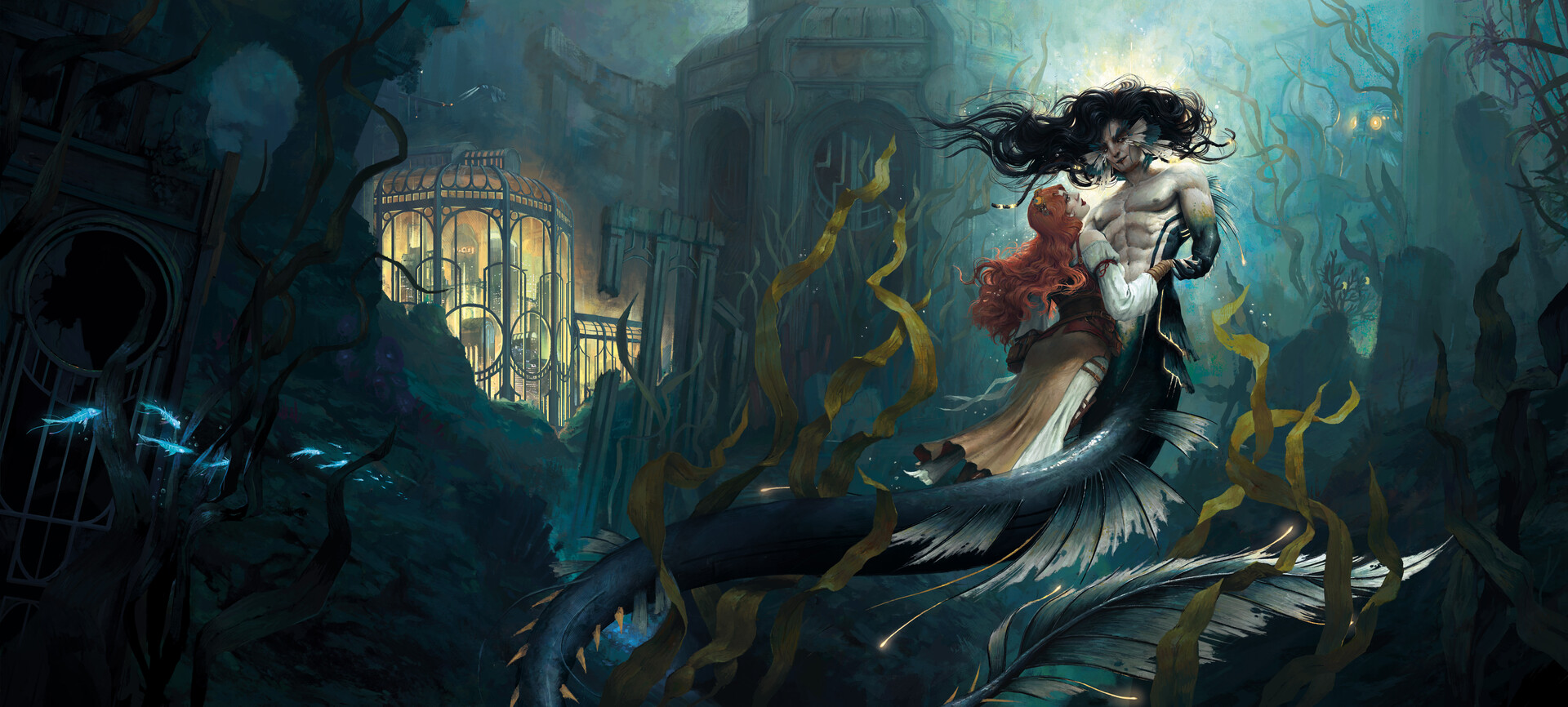 ArtStation - Cover art for "Whispers of the Deep"