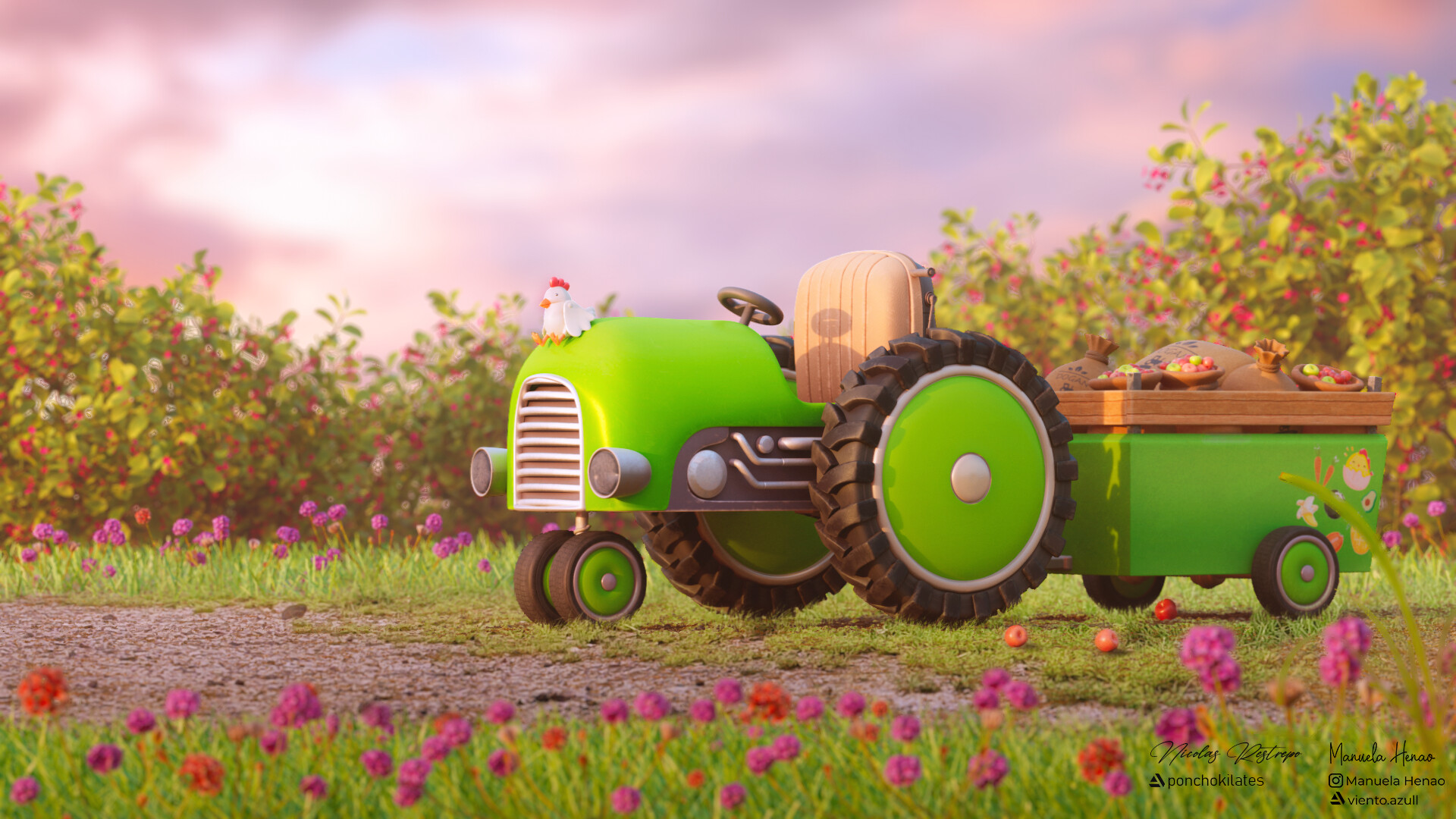 Manuela Henao - Scooch Pooch's Tractor Manuela Henao - Scooch Pooch's Tractor