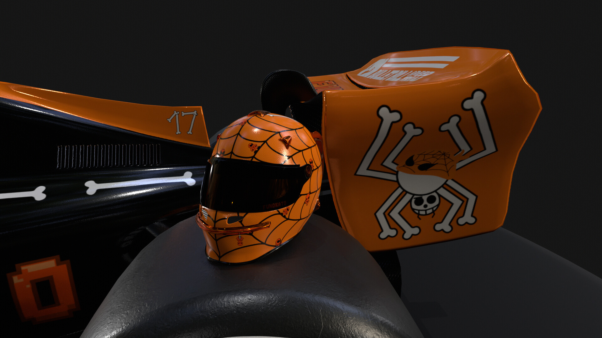 Atayi Yoann - Fumokato F1 Helmet