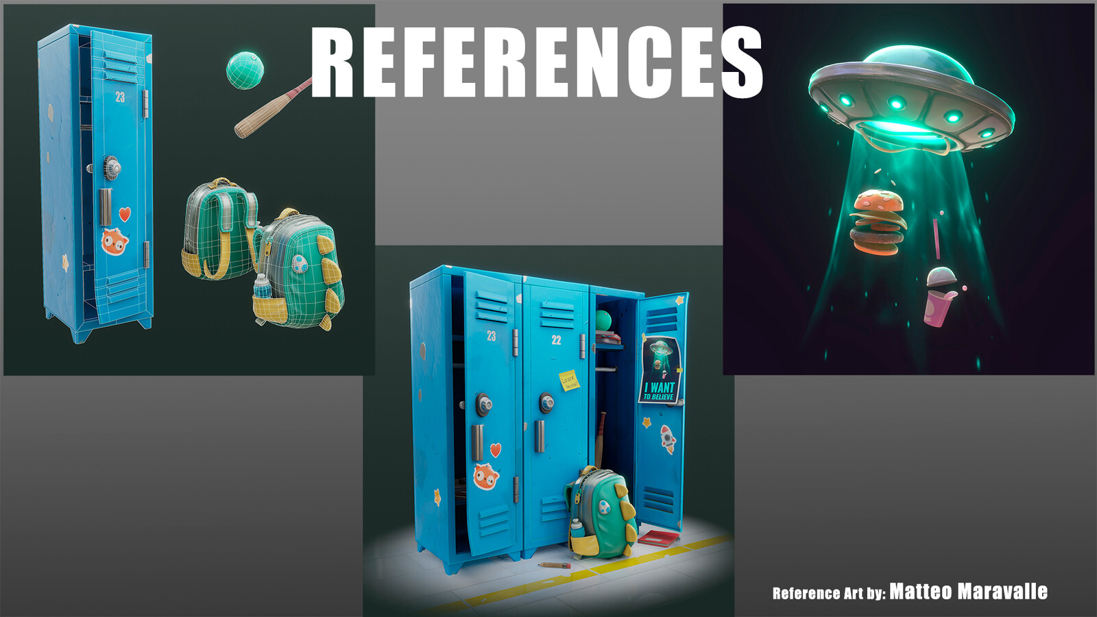 Telmo Martínez - School Lockers | Props