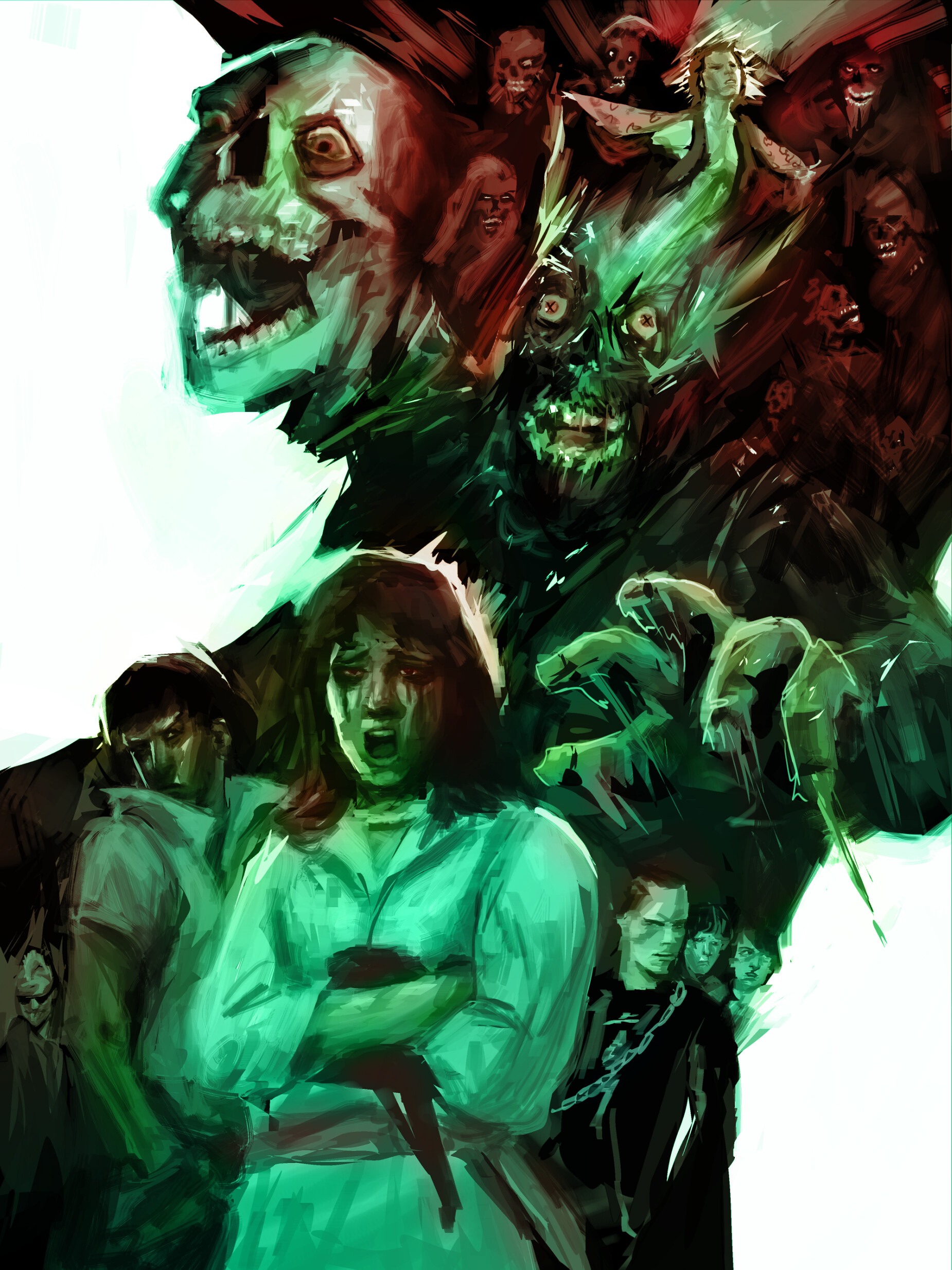 ArtStation - Return of the Livng Dead Fan Poster