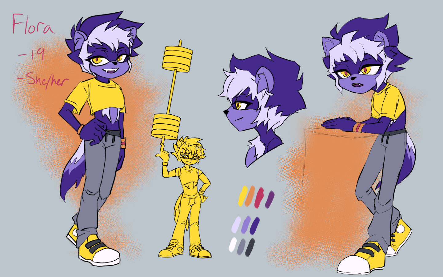 ArtStation - OC - Flora