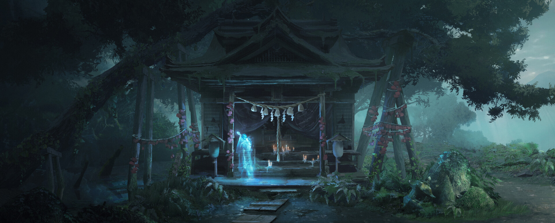 ArtStation - Japenese temple 2020.03