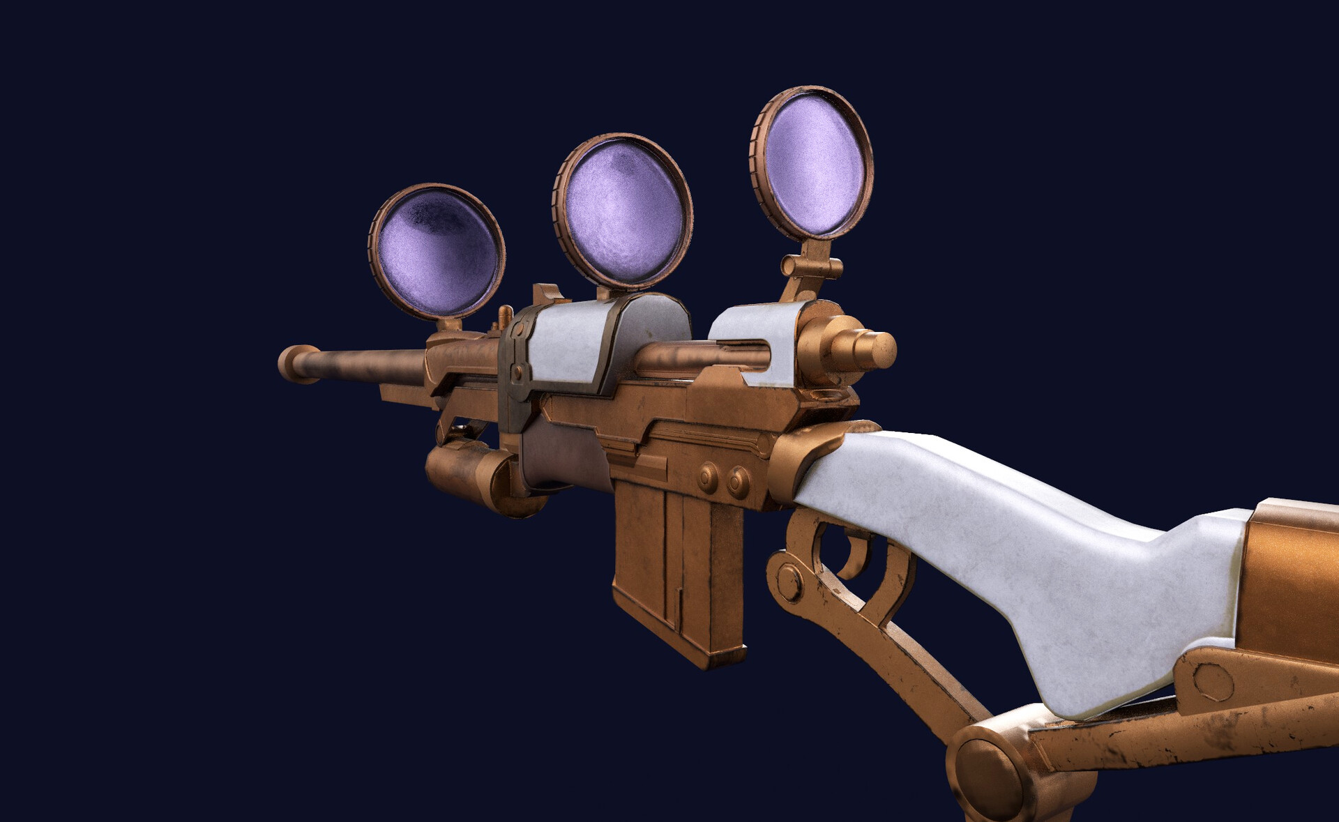 ArtStation - Stylized Gun