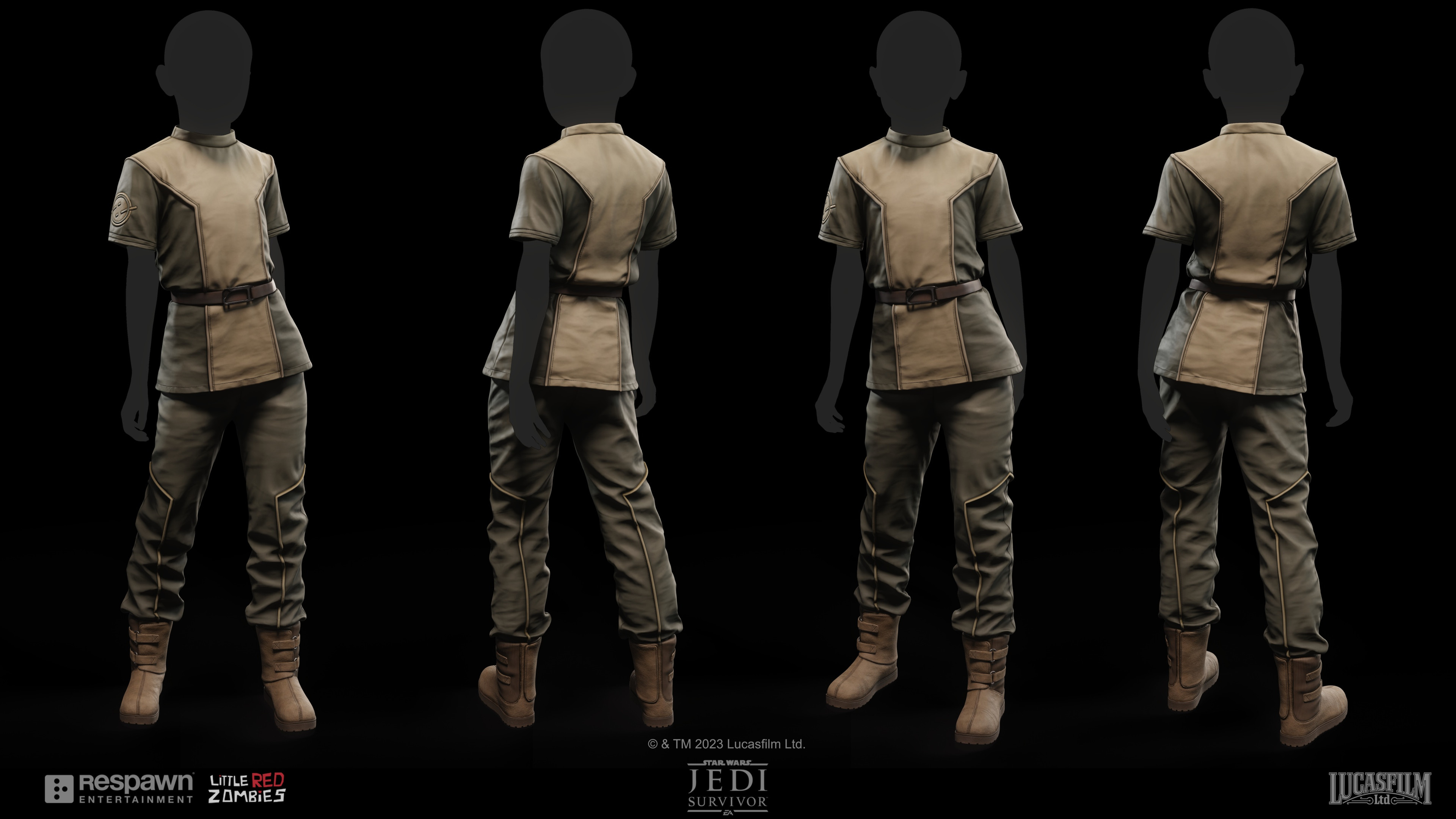 LITTLE RED ZOMBIES - Star Wars Jedi: Survivor - Kata Akuna