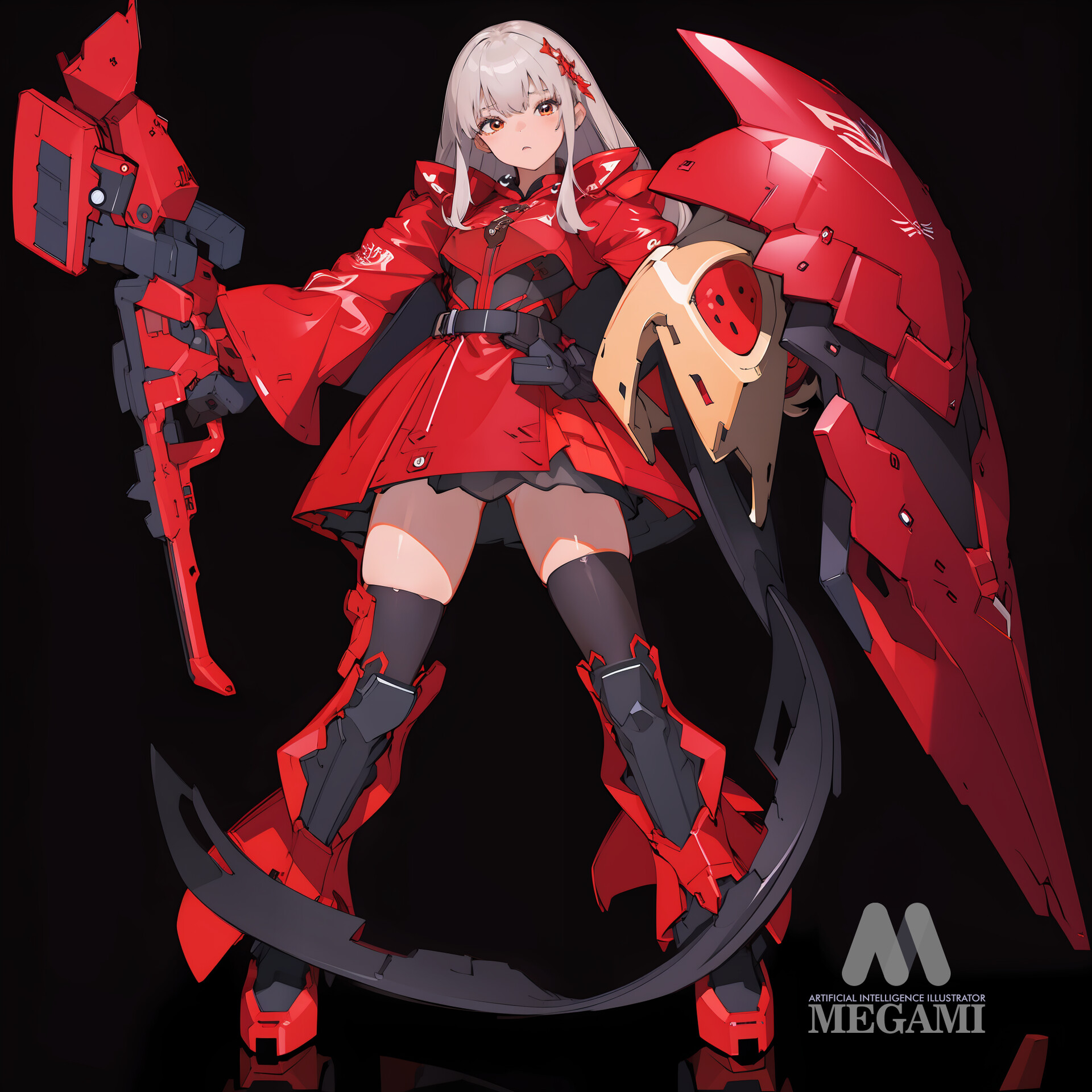 ArtStation - machine girl、MEGA girl、MS girl