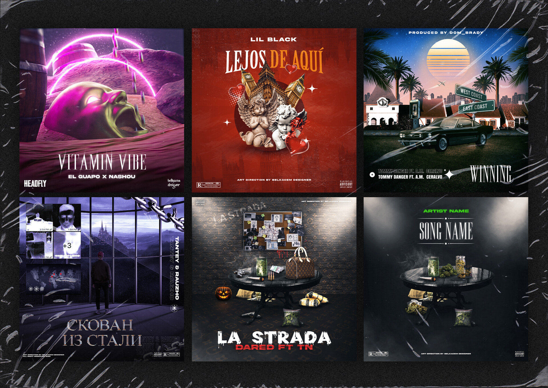 ArtStation - Album cover art collection