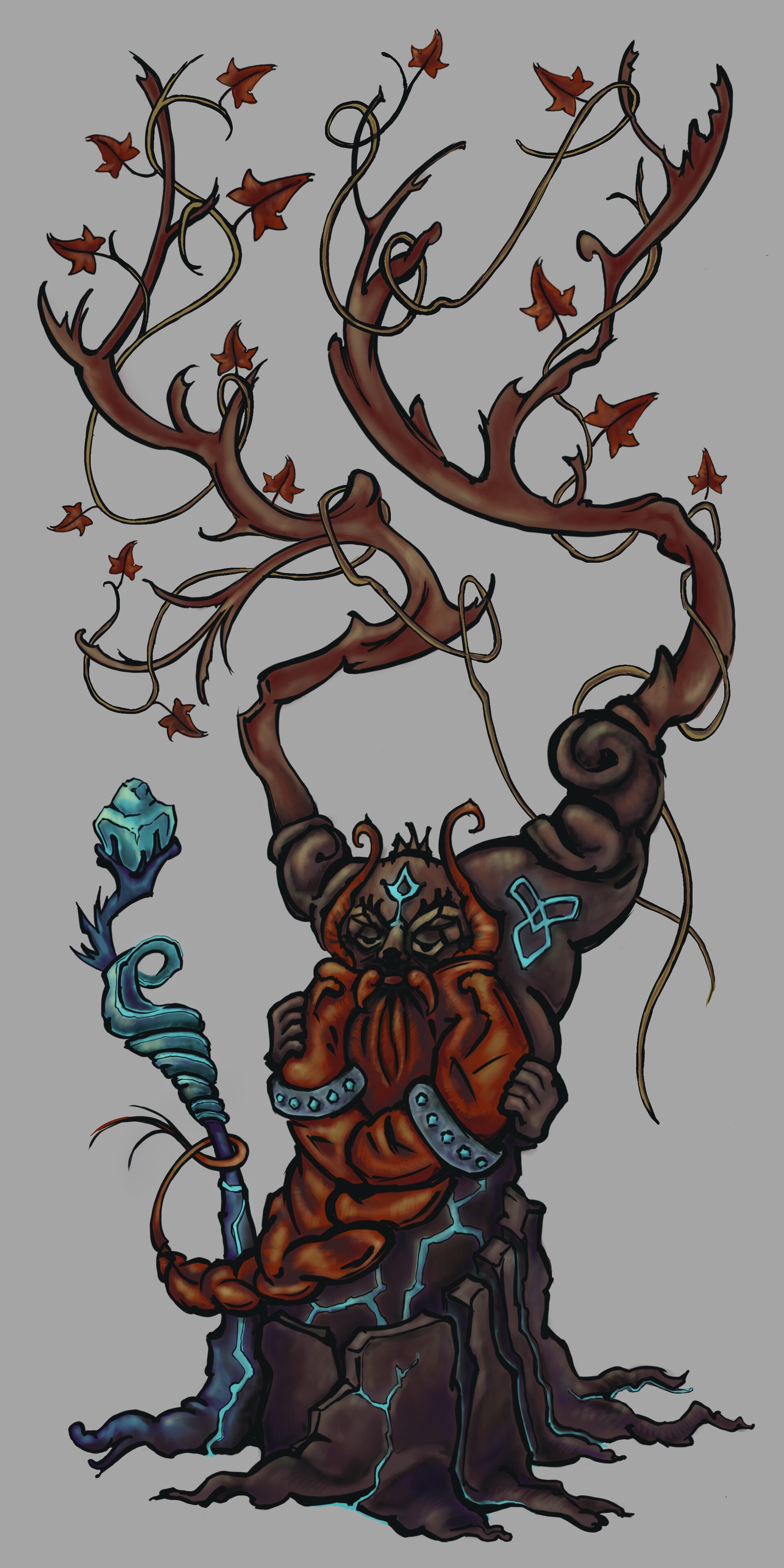 ArtStation - Red Beard Tree