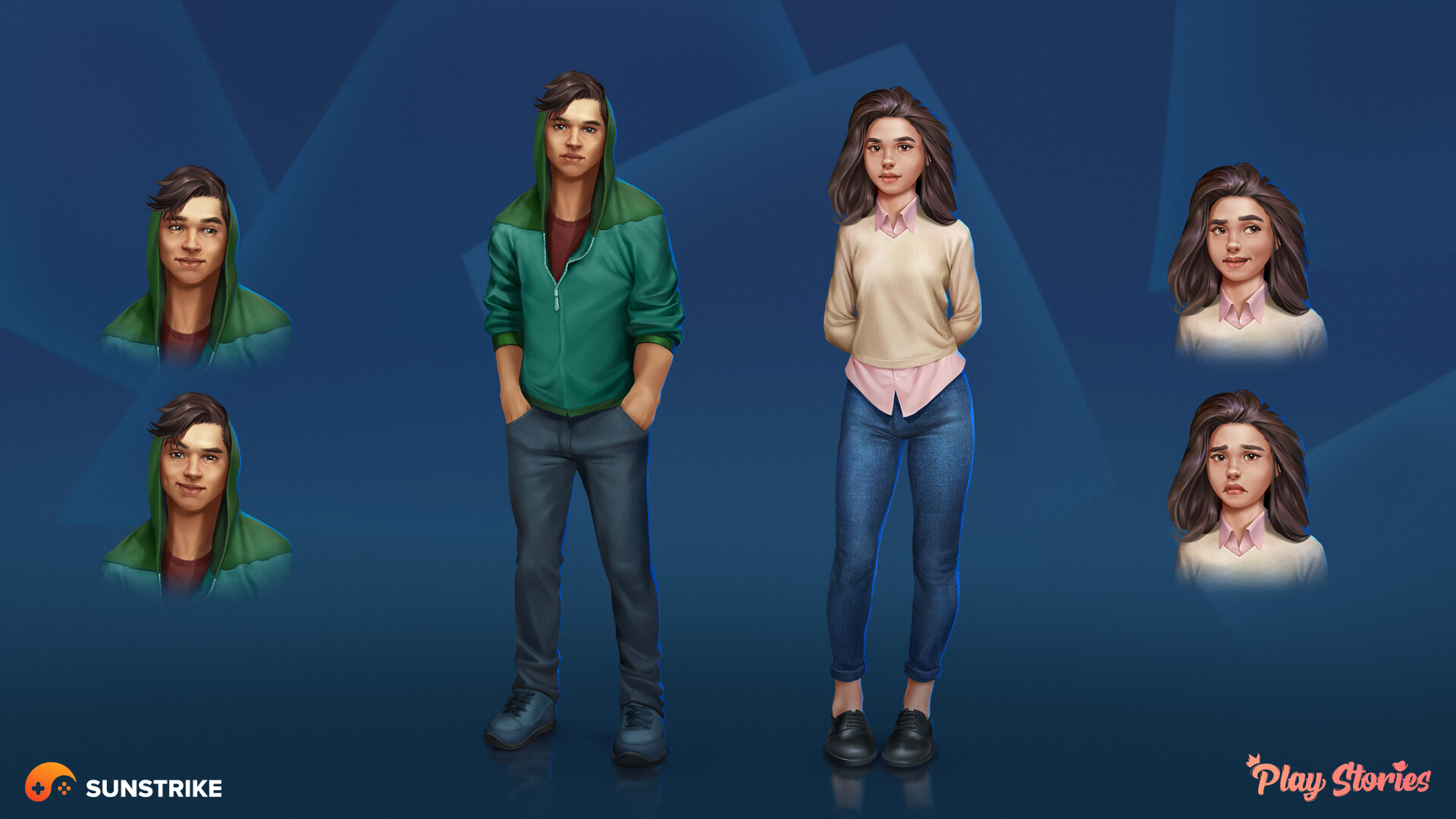 SunStrike Studios - Play Stories Characters