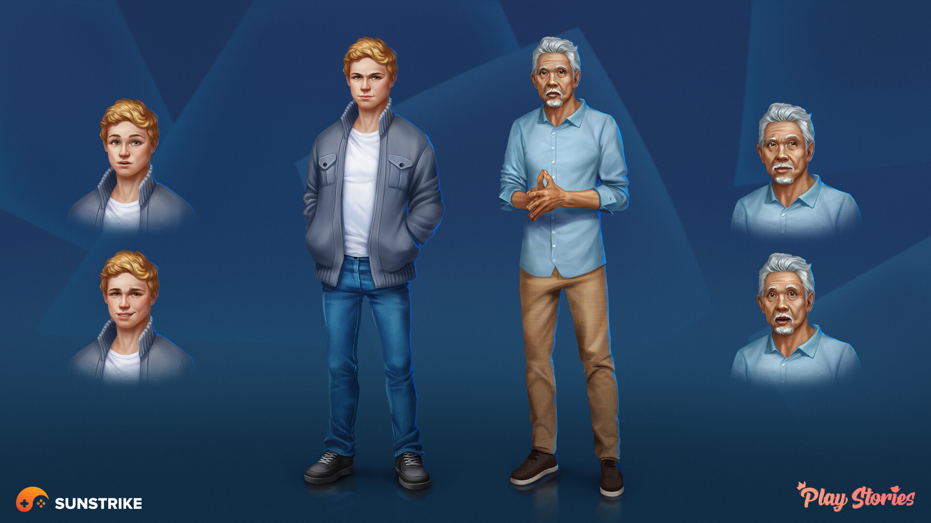 SunStrike Studios - Play Stories Characters