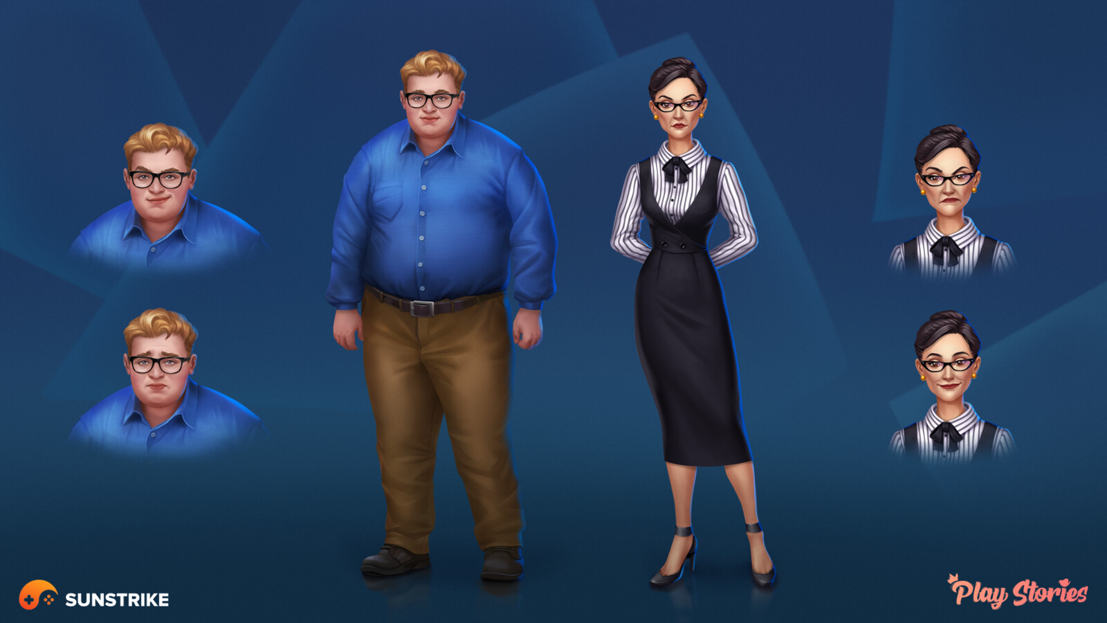 SunStrike Studios - Play Stories Characters