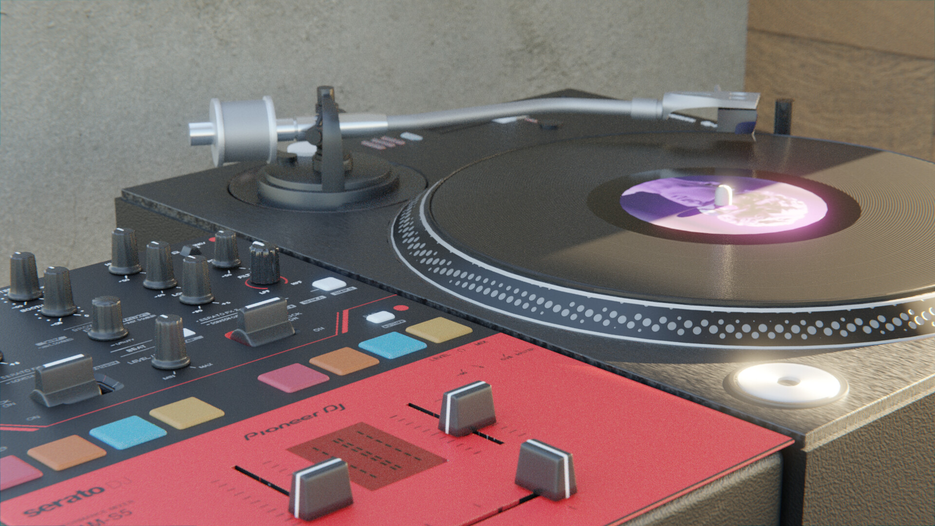 ArtStation - DJ Turntable