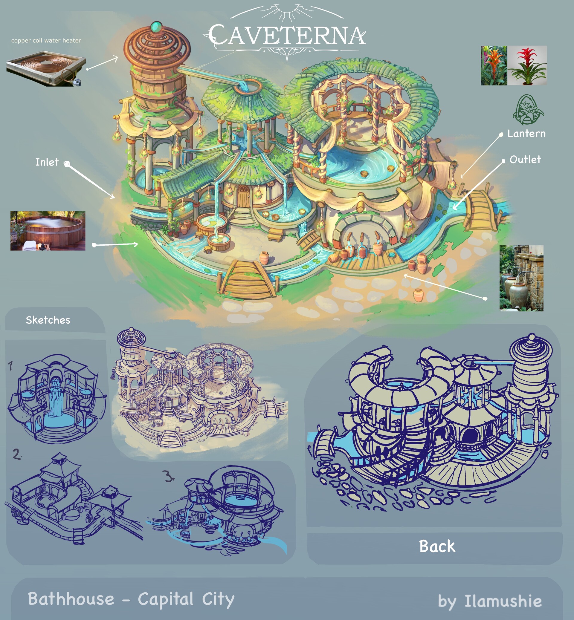 ArtStation - Bathhouse