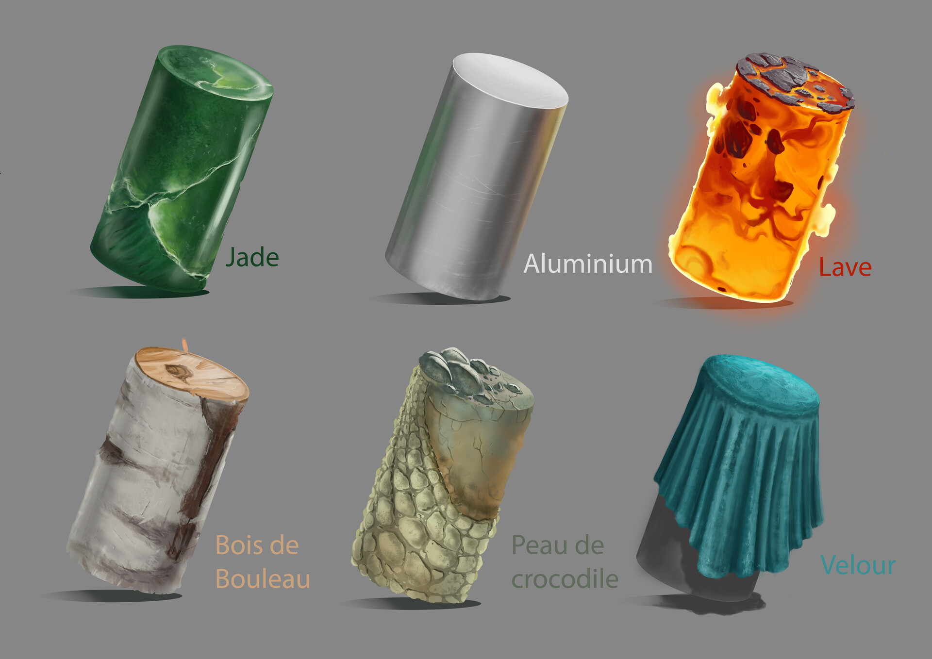 ArtStation - Texture cylinders