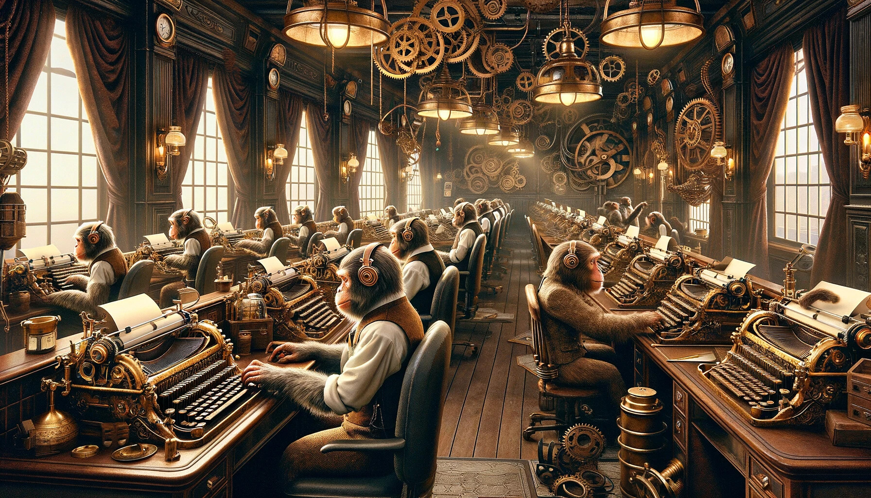 ArtStation - Monkey Business - AI-generated art