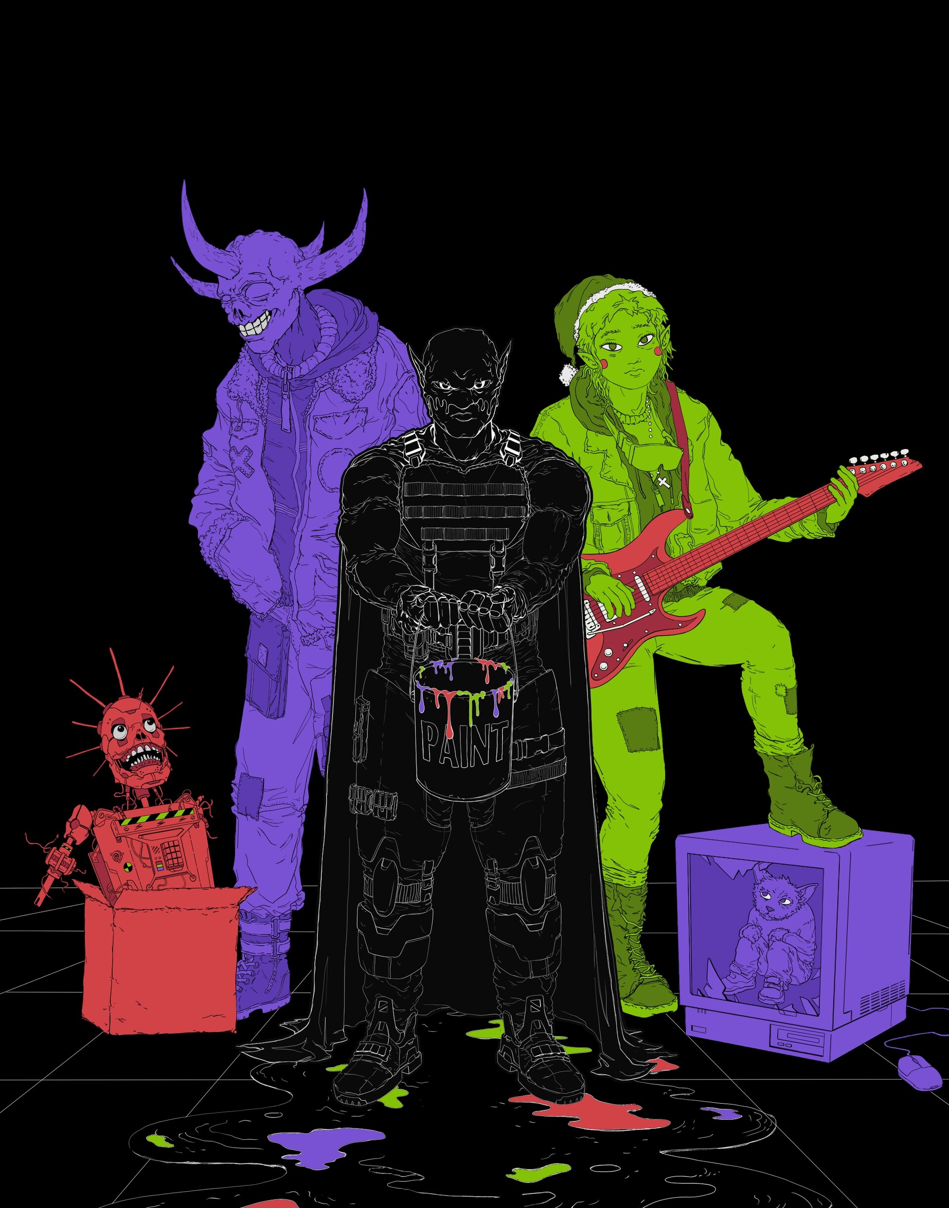 ArtStation - Random Team of Sloppy Characters