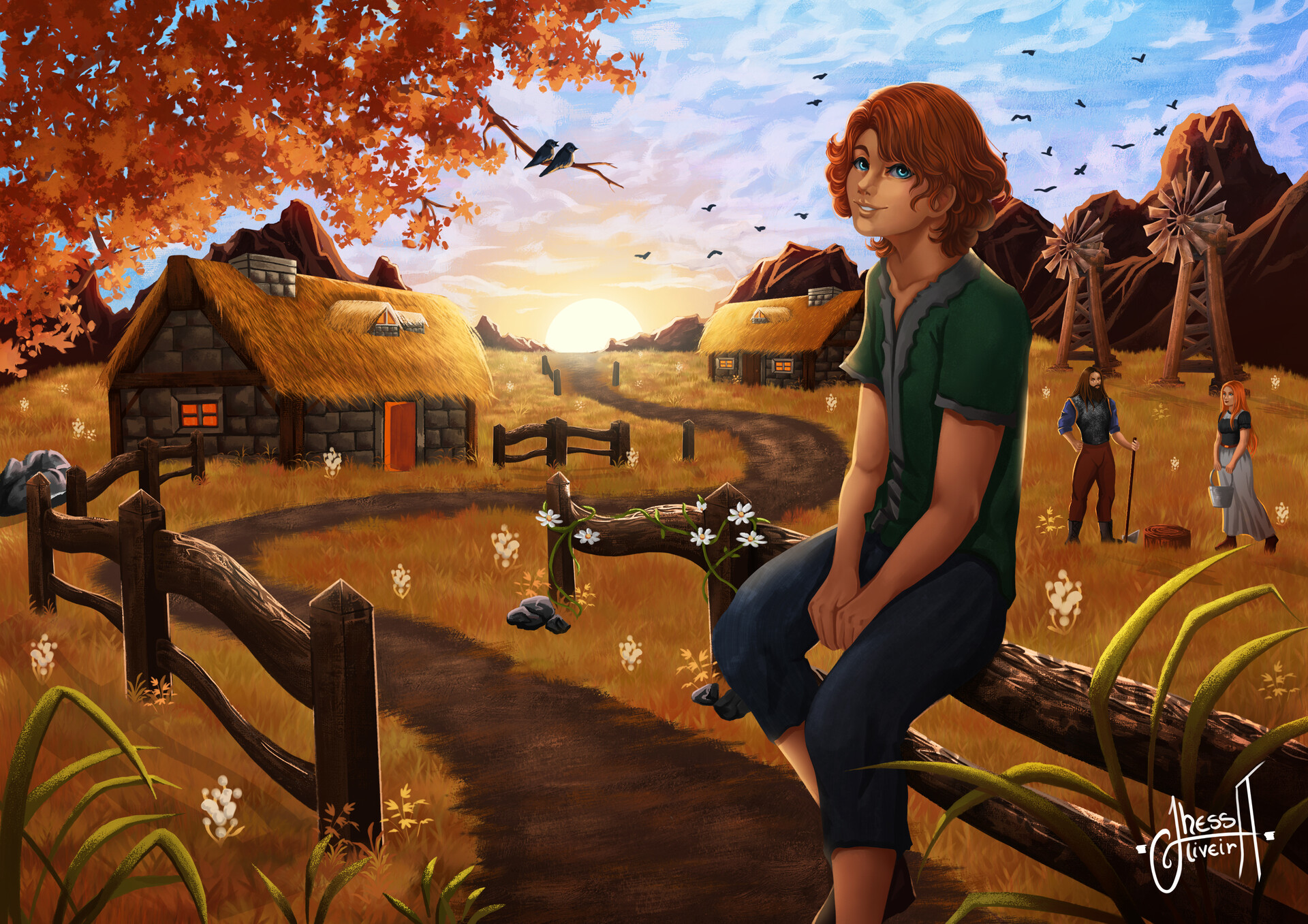 ArtStation - Westfall Morning