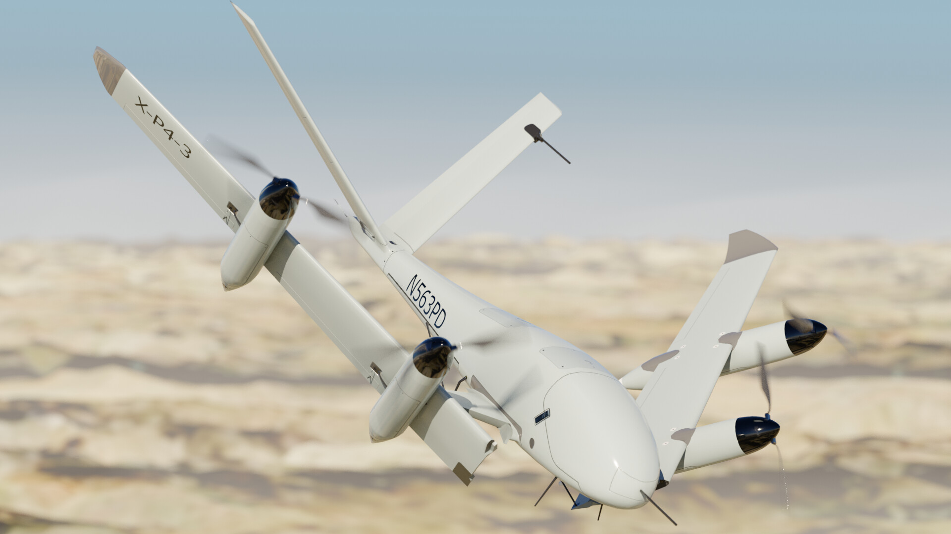 Autoflex 3D - Pterodynamics UAV