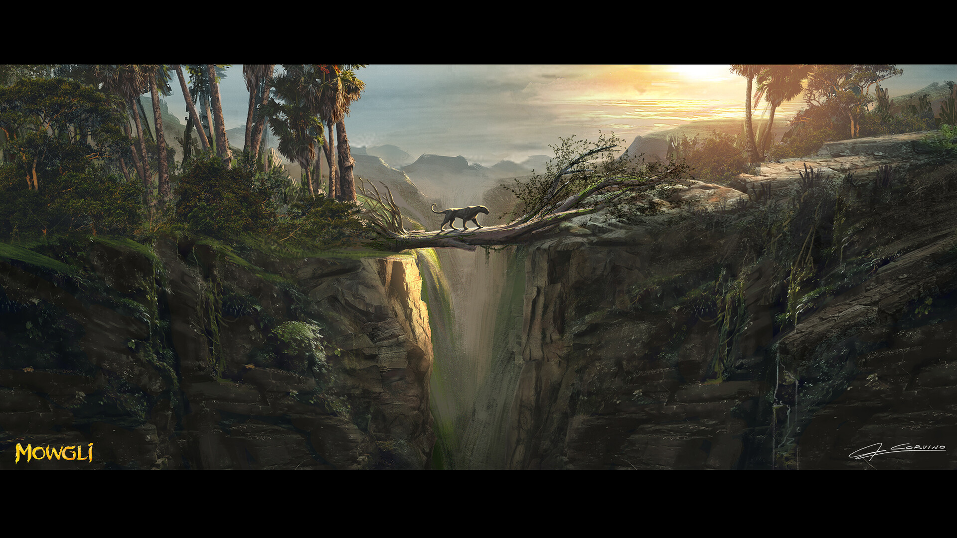 ArtStation - Mowgli final shot