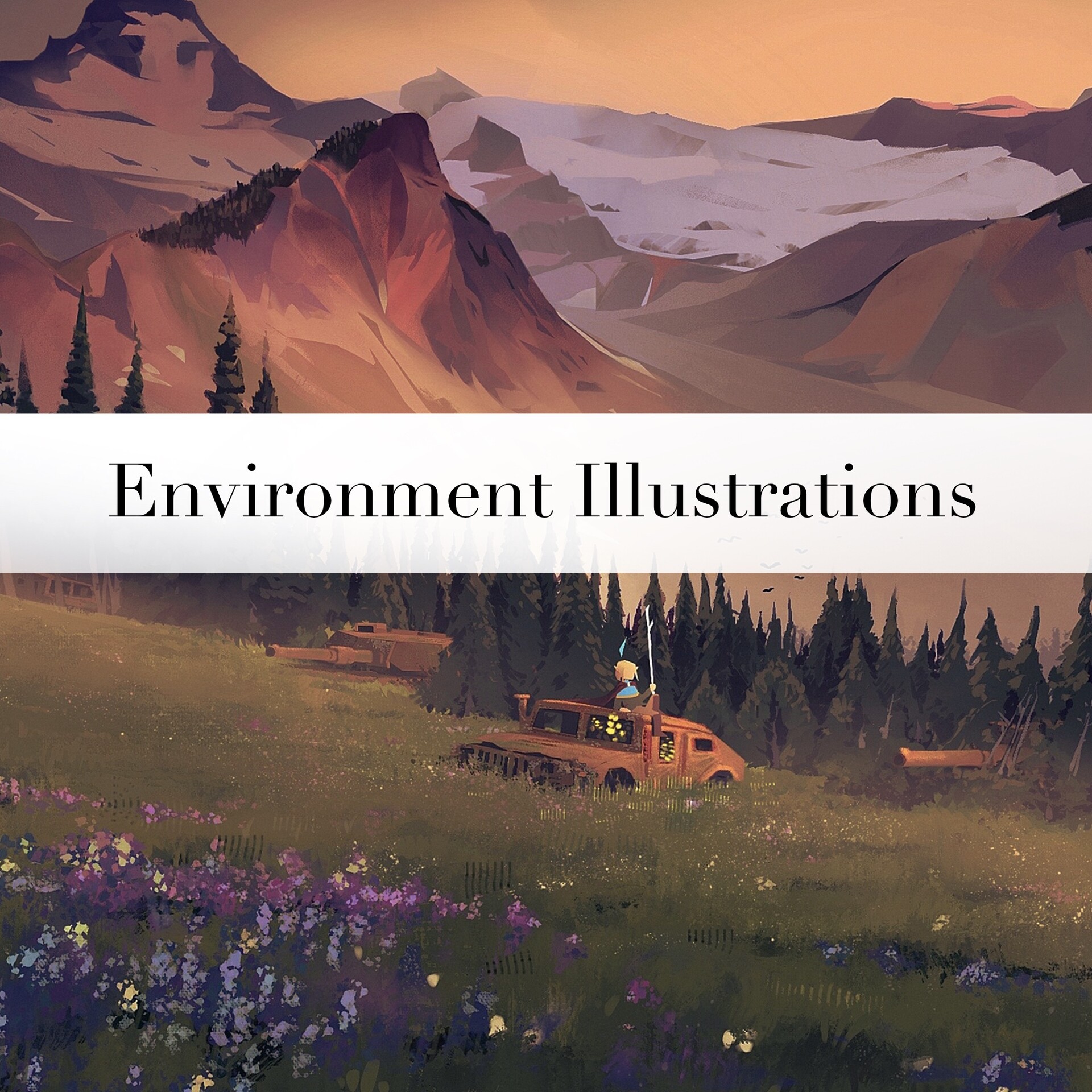 ArtStation - Environmental Illustrations