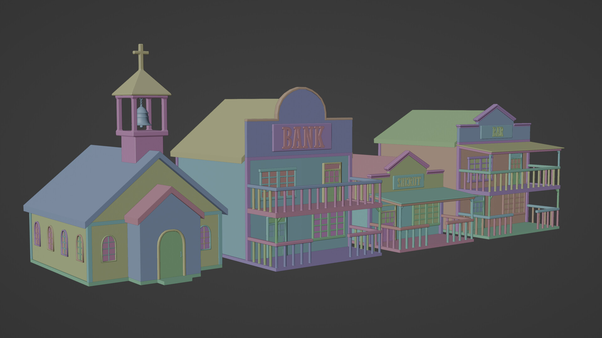 ArtStation - building models
