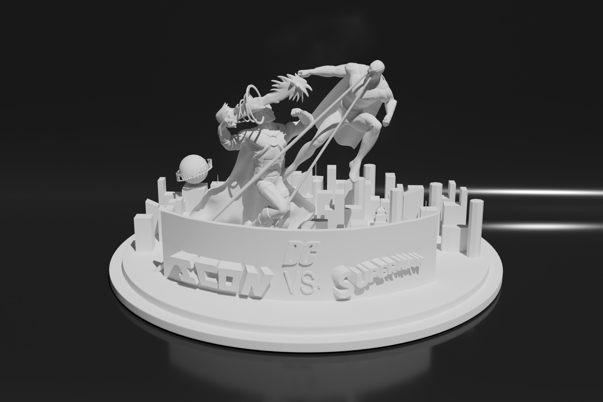 ArtStation - Superman VS Icon