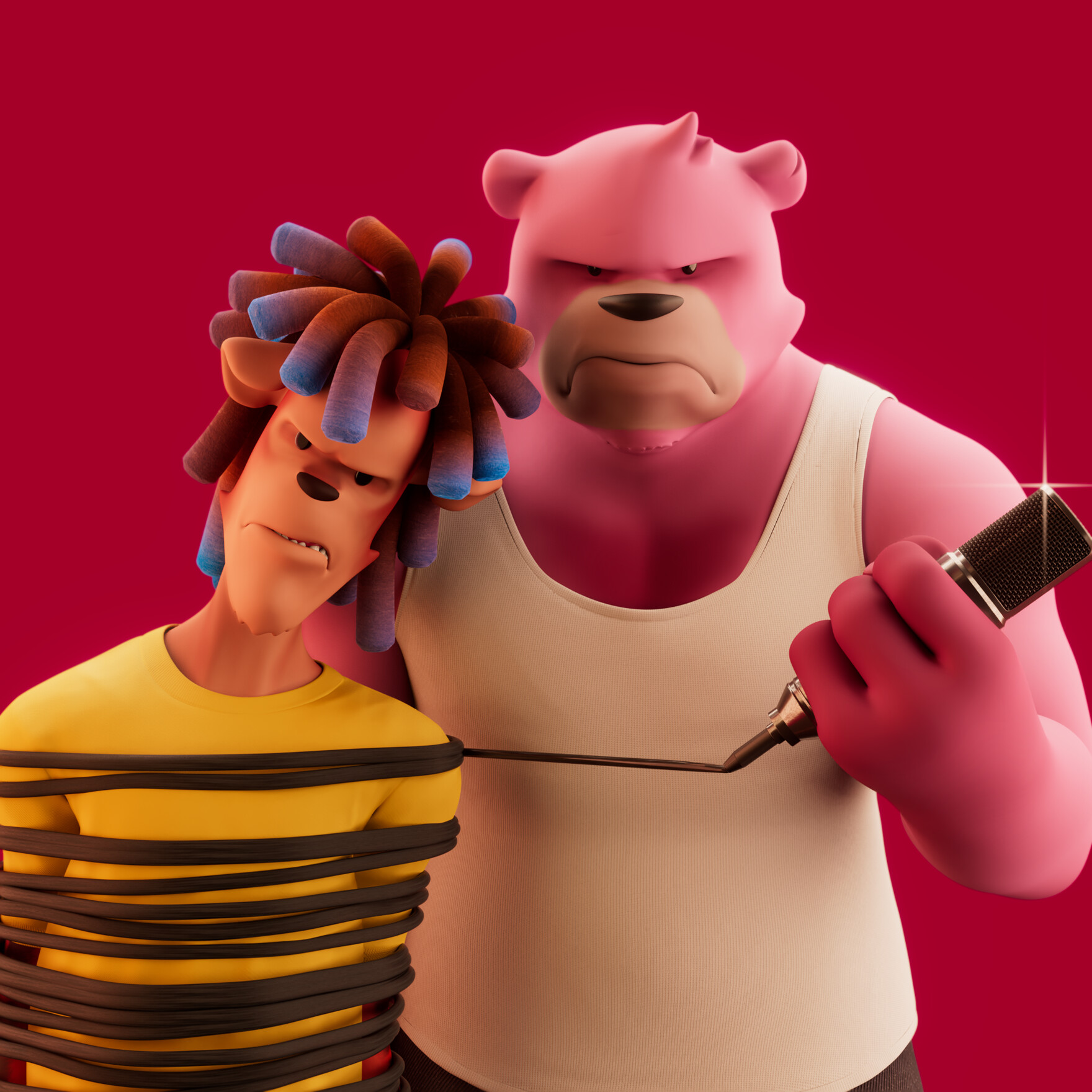 Matthew Gregg - Ghost Kidz Social Media Image (Lighting and Compositing)