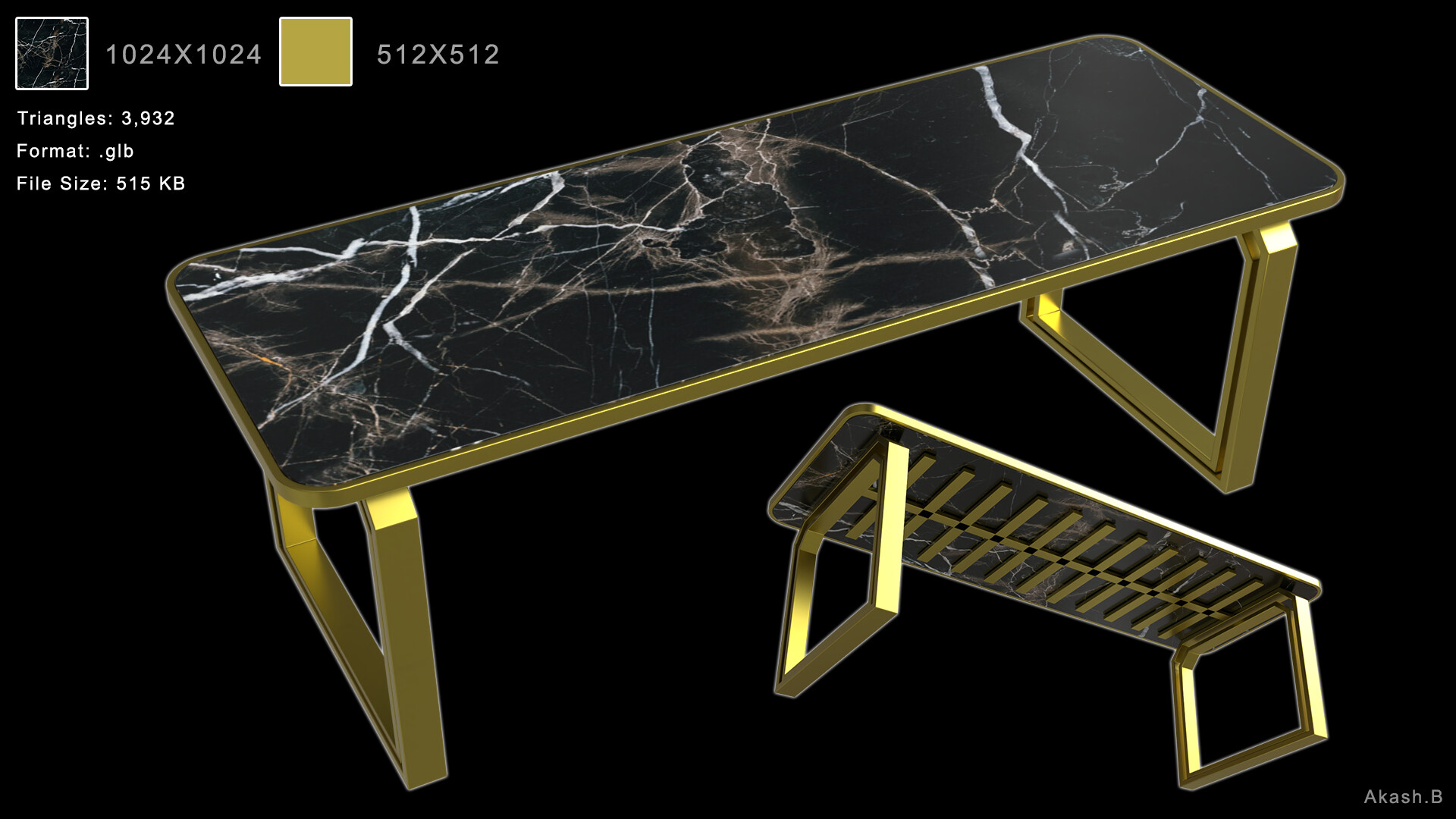 ArtStation - Premium Marble Table